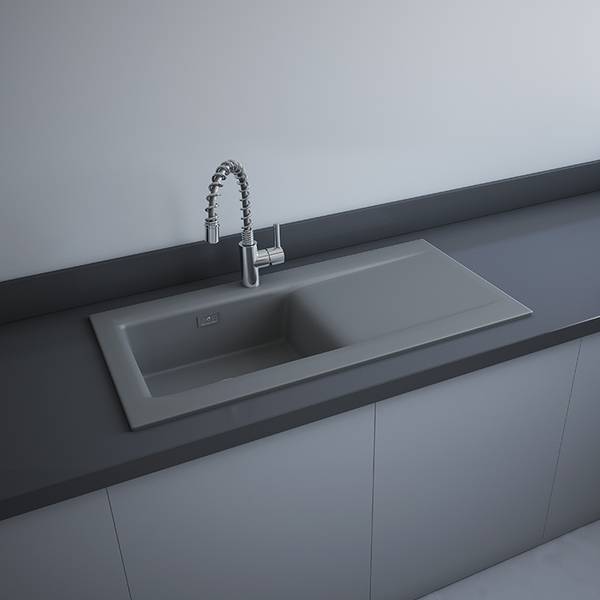 RAK-KITCHEN SINKS MATT GREY - 503 DROP IN KITCHEN SINKS – ALMARRO TRADING